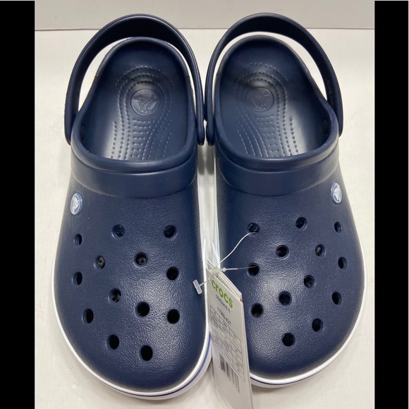 CROCS | Shoes | New Crocs Crocband Ii Unisex Clogs Navy Blue | Poshmark